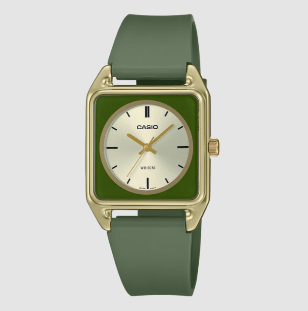 Casio Casio Green and Gold MTPB170-3E – Time For Diamonds